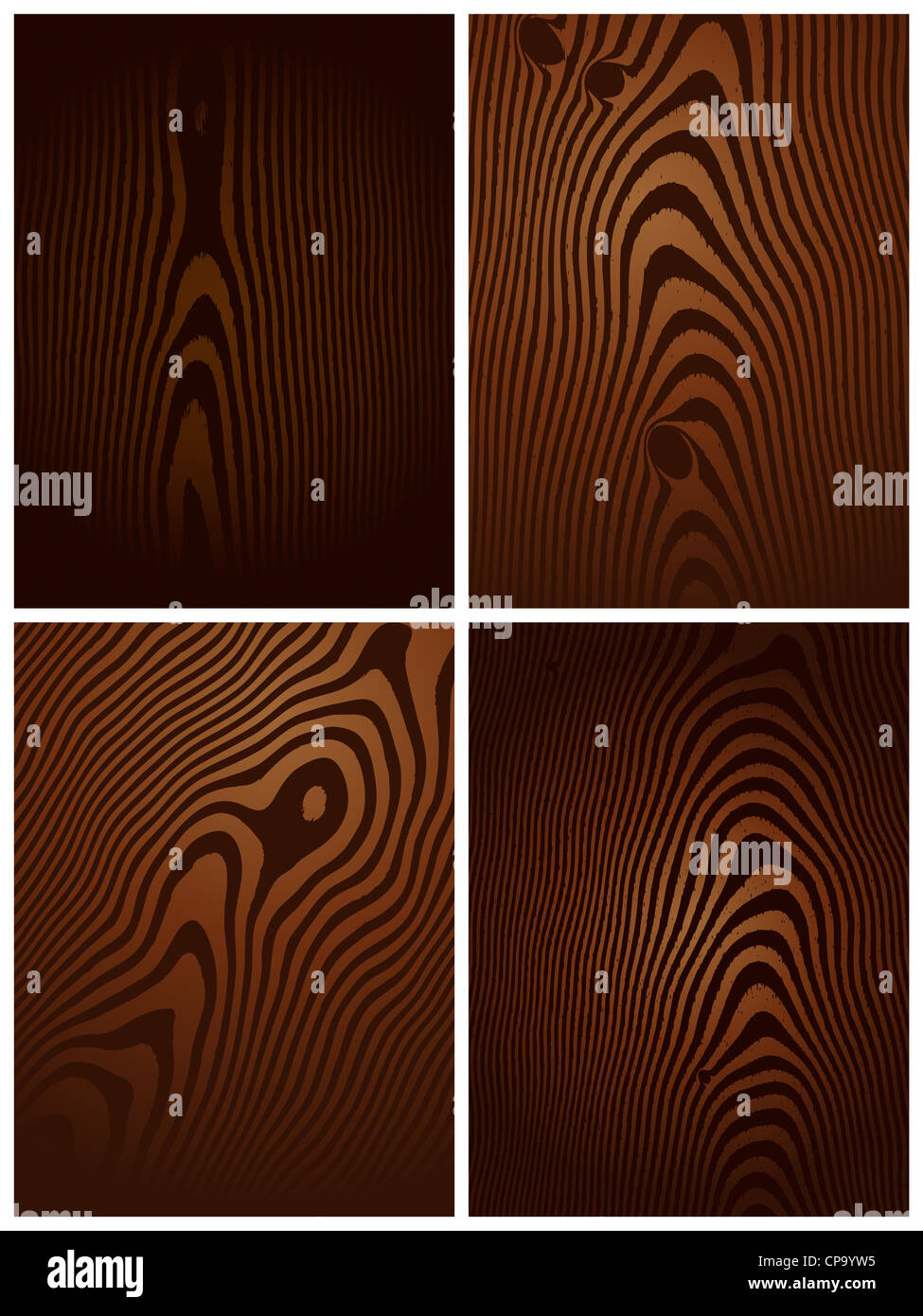 A collection of dark wood textures Stock Photo - Alamy