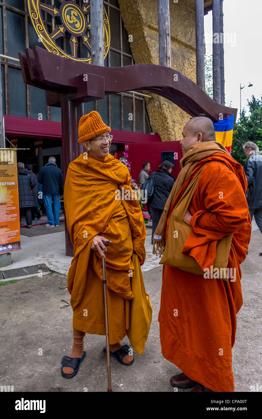 Buddhist temple vincennes paris france hi-res stock photography and ...