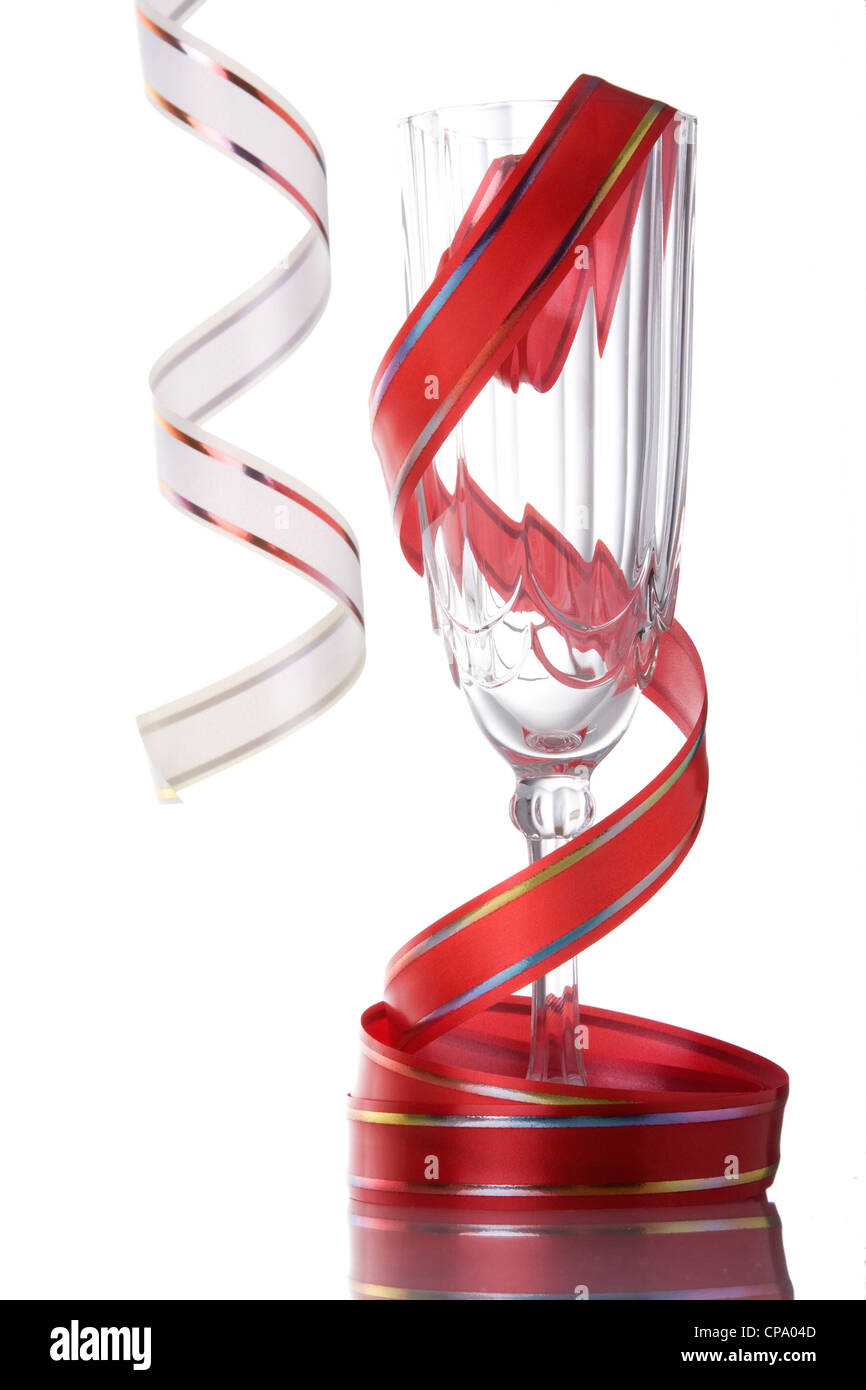 celebration glass isolated on white (selective focus Stock Photo - Alamy
