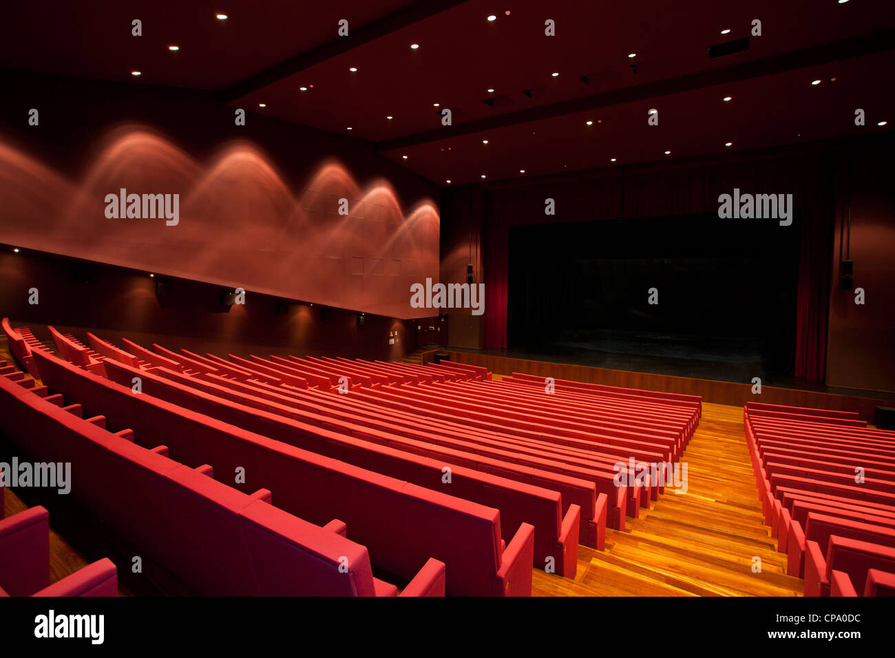 An empty modern Theater Stock Photo - Alamy