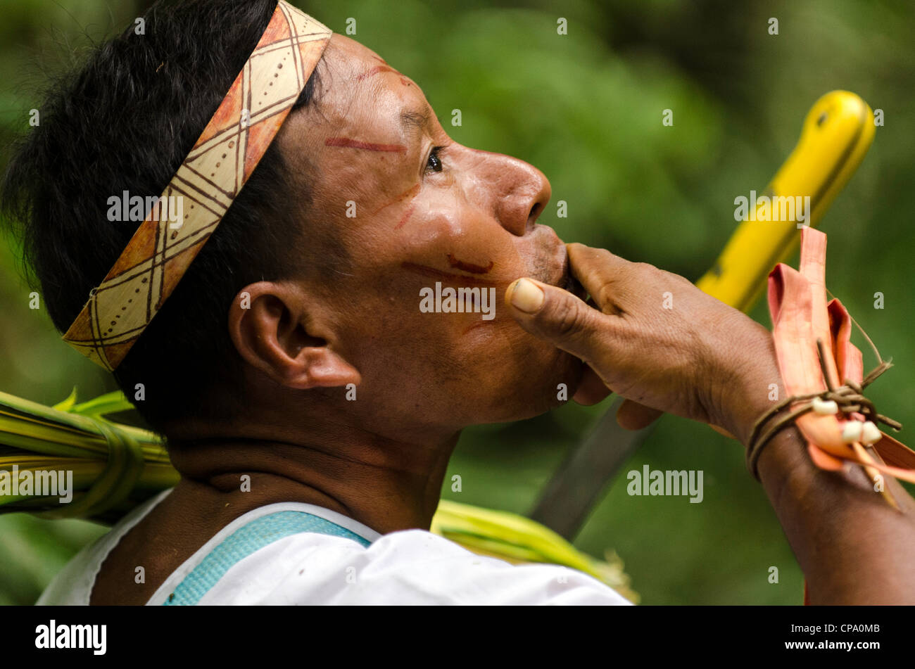 Secoya people amazon rainforest hi-res stock photography and images - Alamy