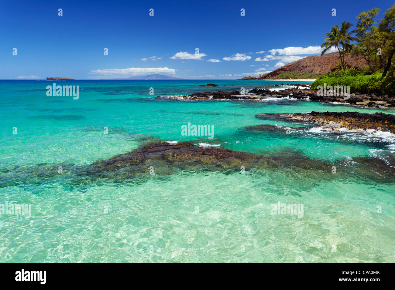 Secret Beach, Makena, Maui, Hawaii Stock Photo - Alamy