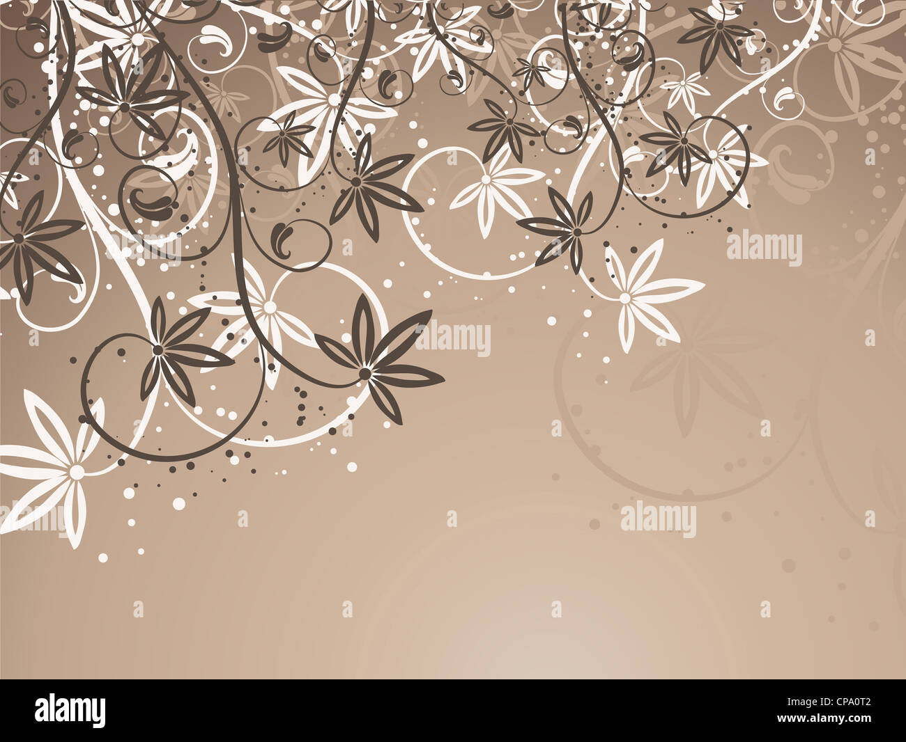 Abstract floral background Stock Photo - Alamy