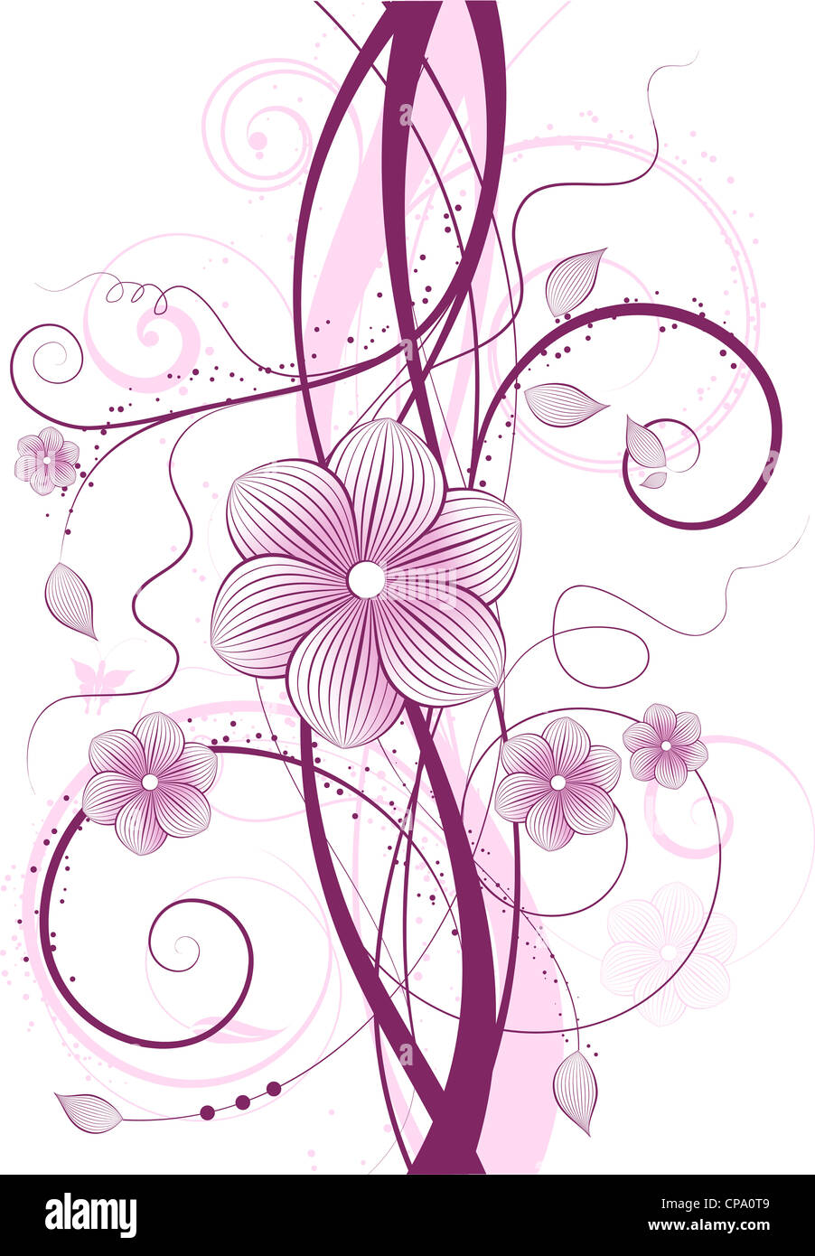 Floral design in shades of pink hi-res stock photography and images - Alamy