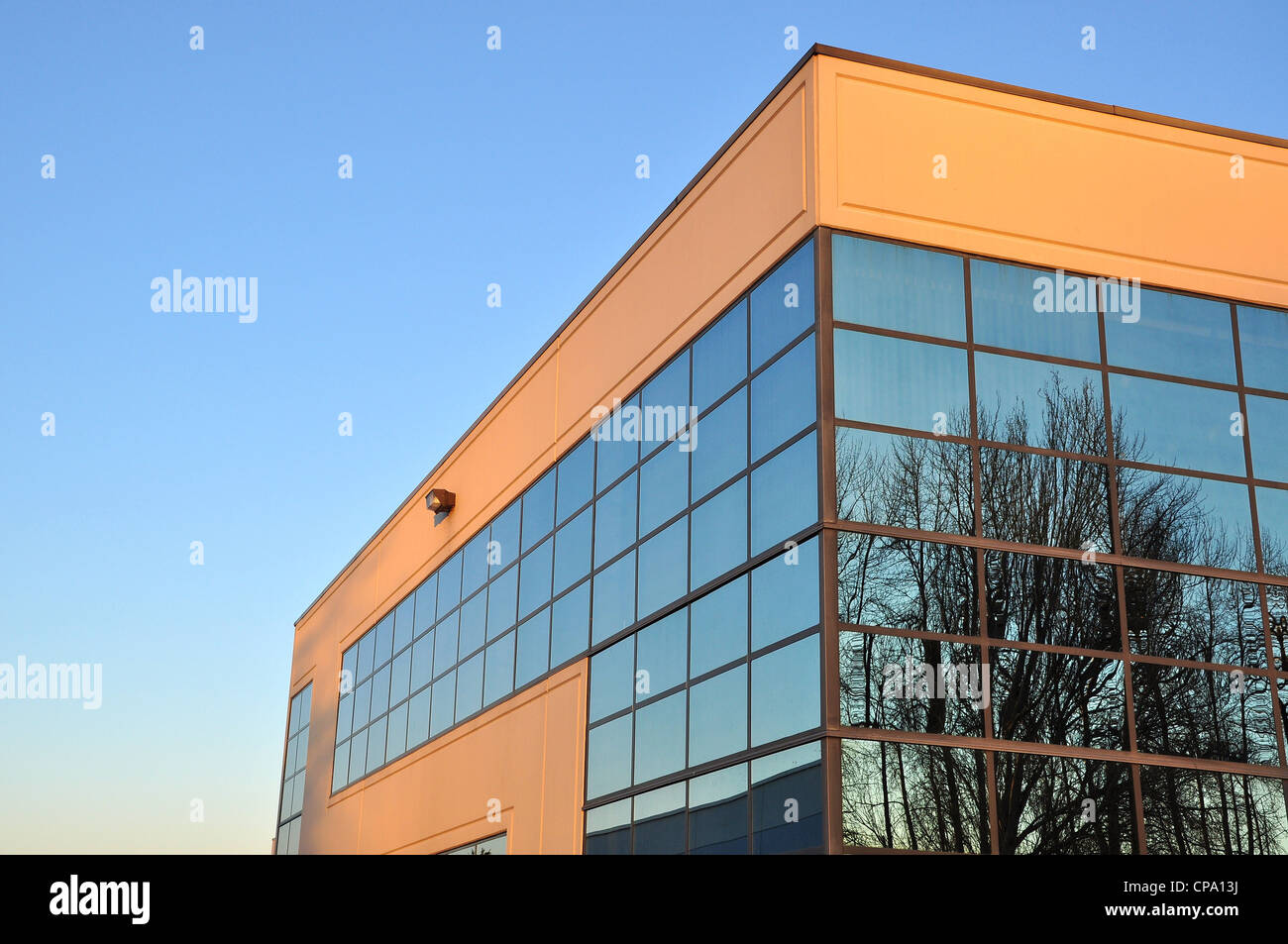 Close-up shooting modern business building Stock Photo - Alamy