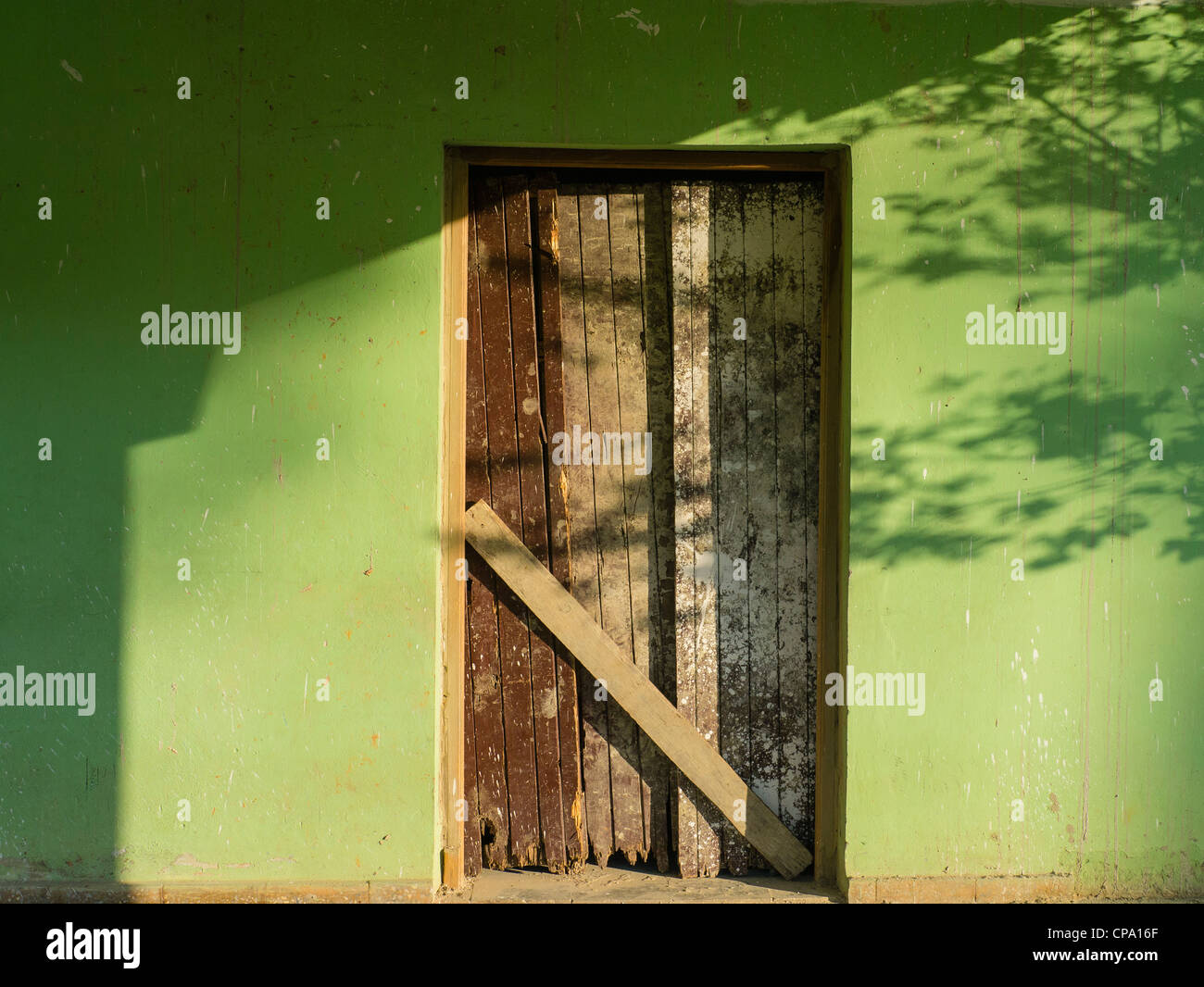 Shadow tree door wall architecture hi-res stock photography and images ...