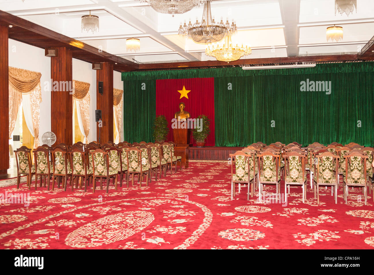 Grand Assembly Room, Reunification Hall, Ho Chi Minh City, (Saigon ...