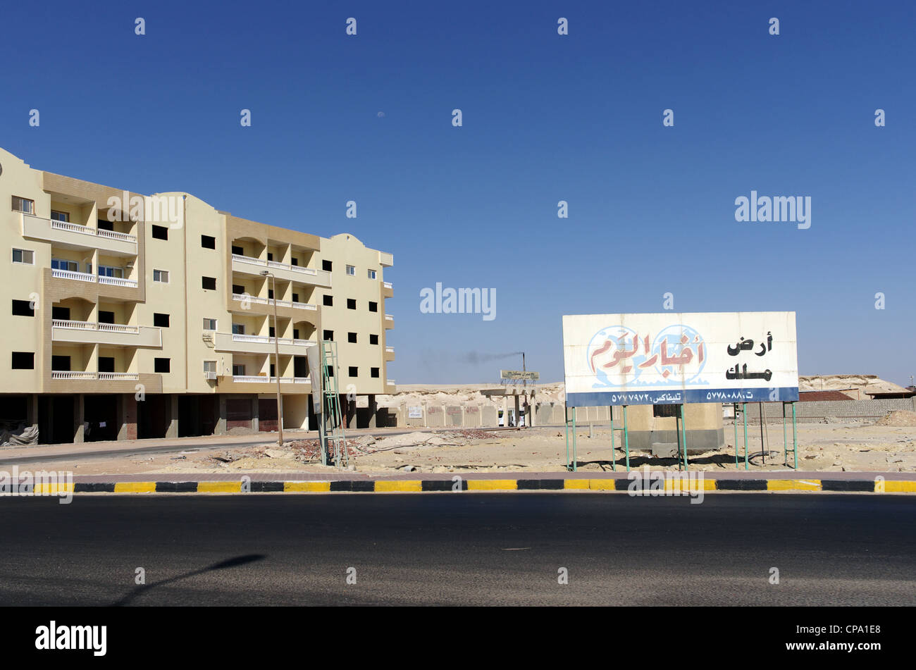 Scenes of streets, houses, architecture, Hurghada, Egypt, Africa Stock ...