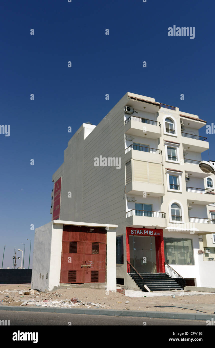 Scenes of streets, houses, architecture, Hurghada, Egypt, Africa Stock ...