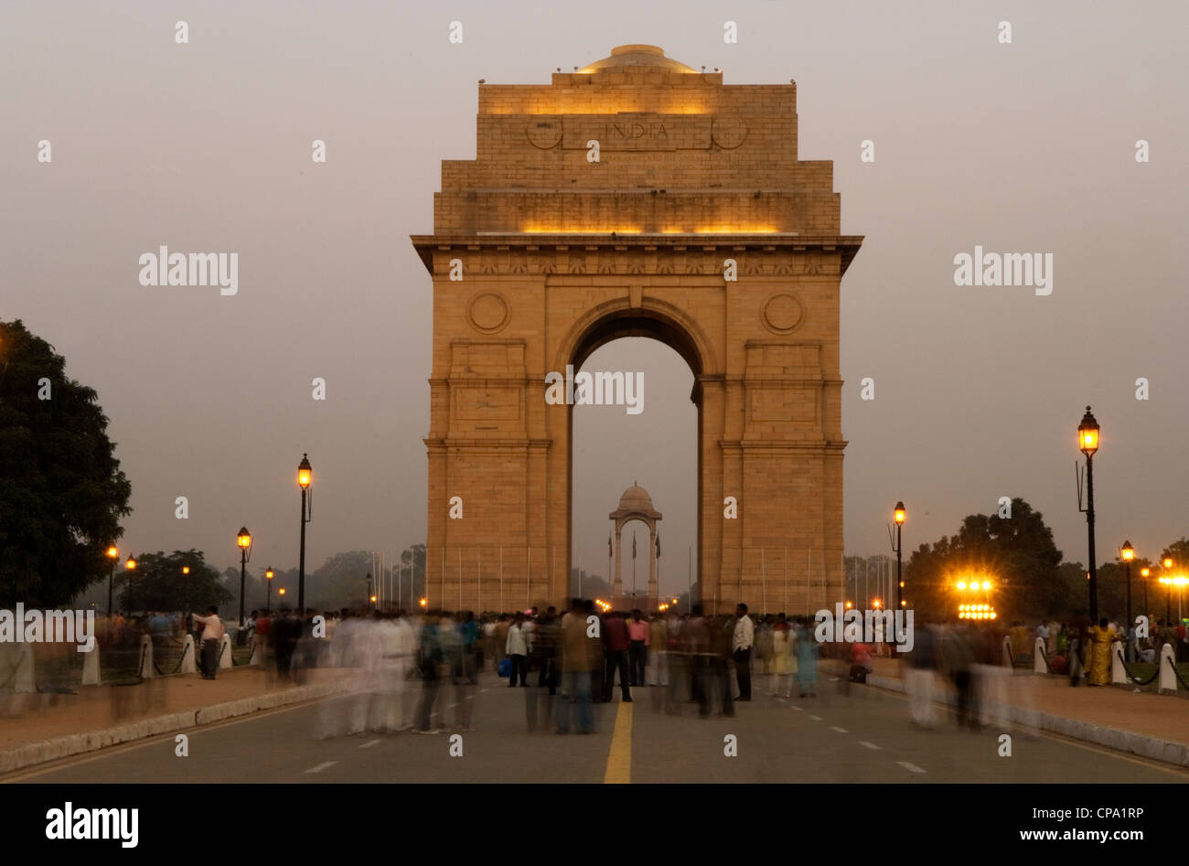 India gate delhi lutyens hi-res stock photography and images - Alamy