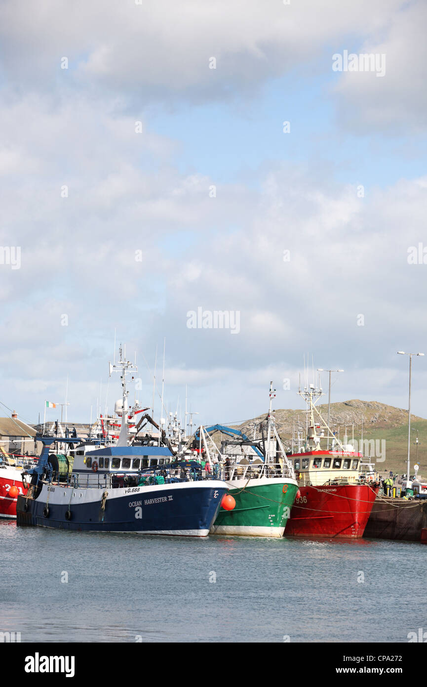 Howth harbour fishing boats hi-res stock photography and images - Alamy