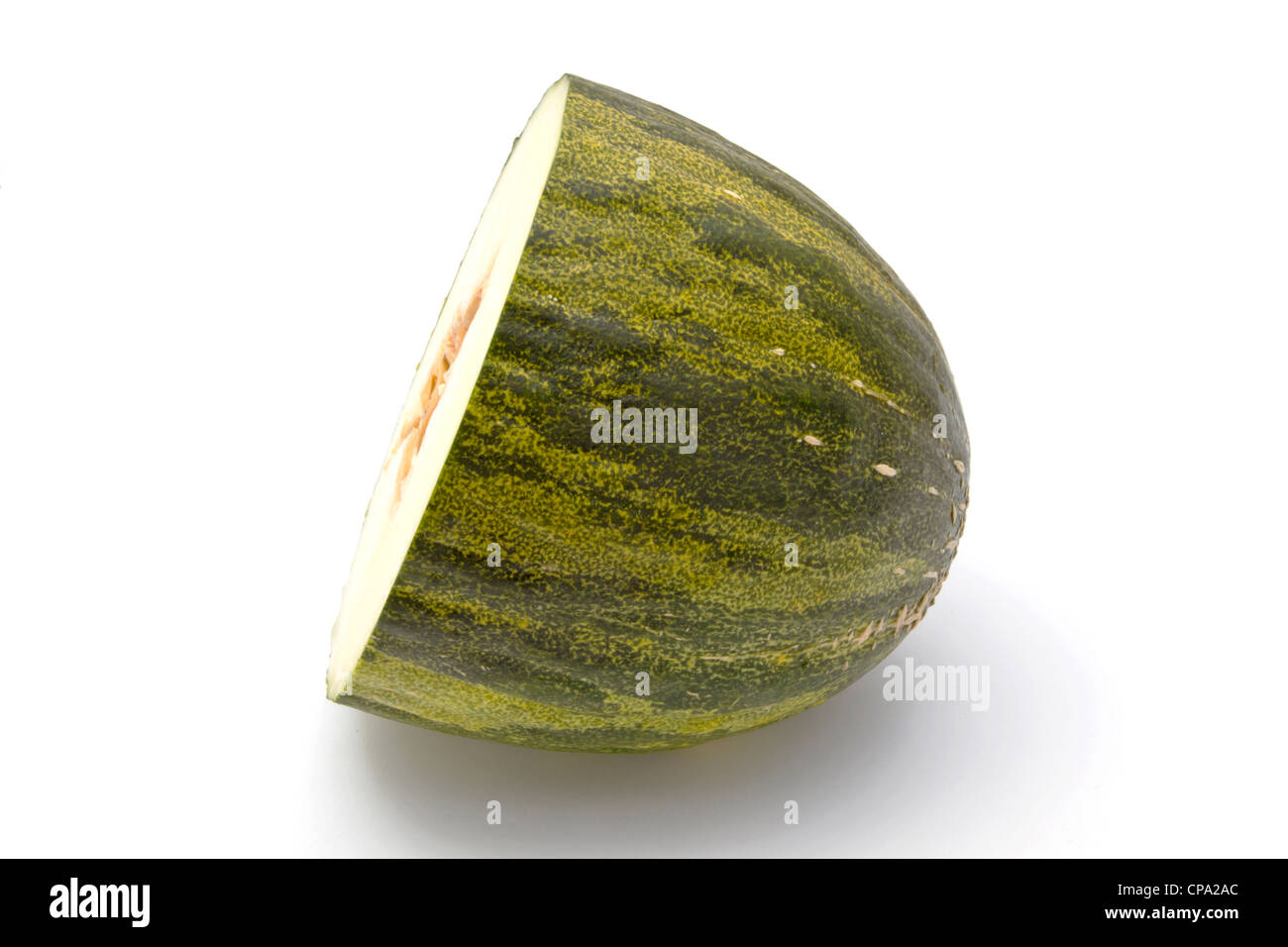 Delicious melon isolated on white background Stock Photo - Alamy