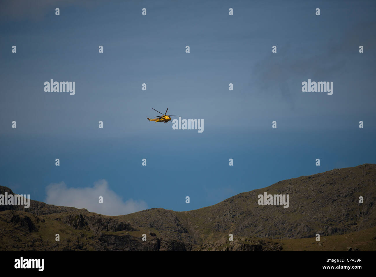 RAF Rescue helicopter Stock Photo - Alamy