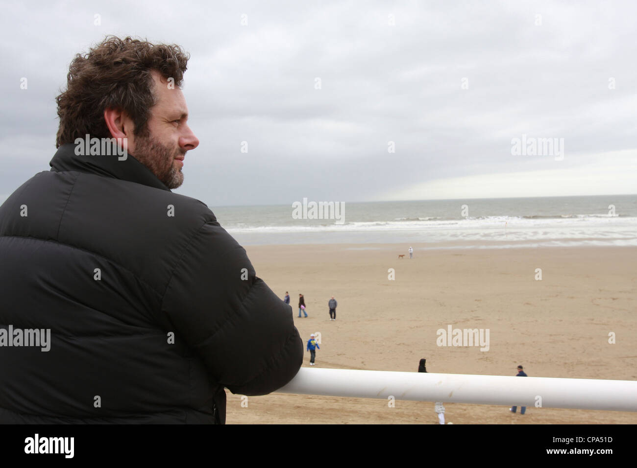 Welsh Actor in his hometown of Port Talbot, South Wales Stock Photo - Alamy