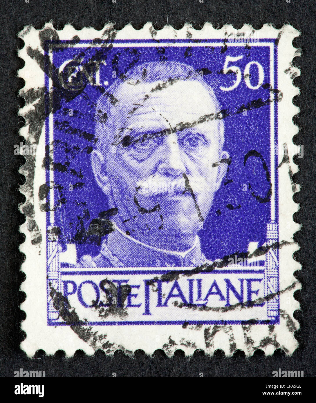 Italian postage stamp Stock Photo - Alamy
