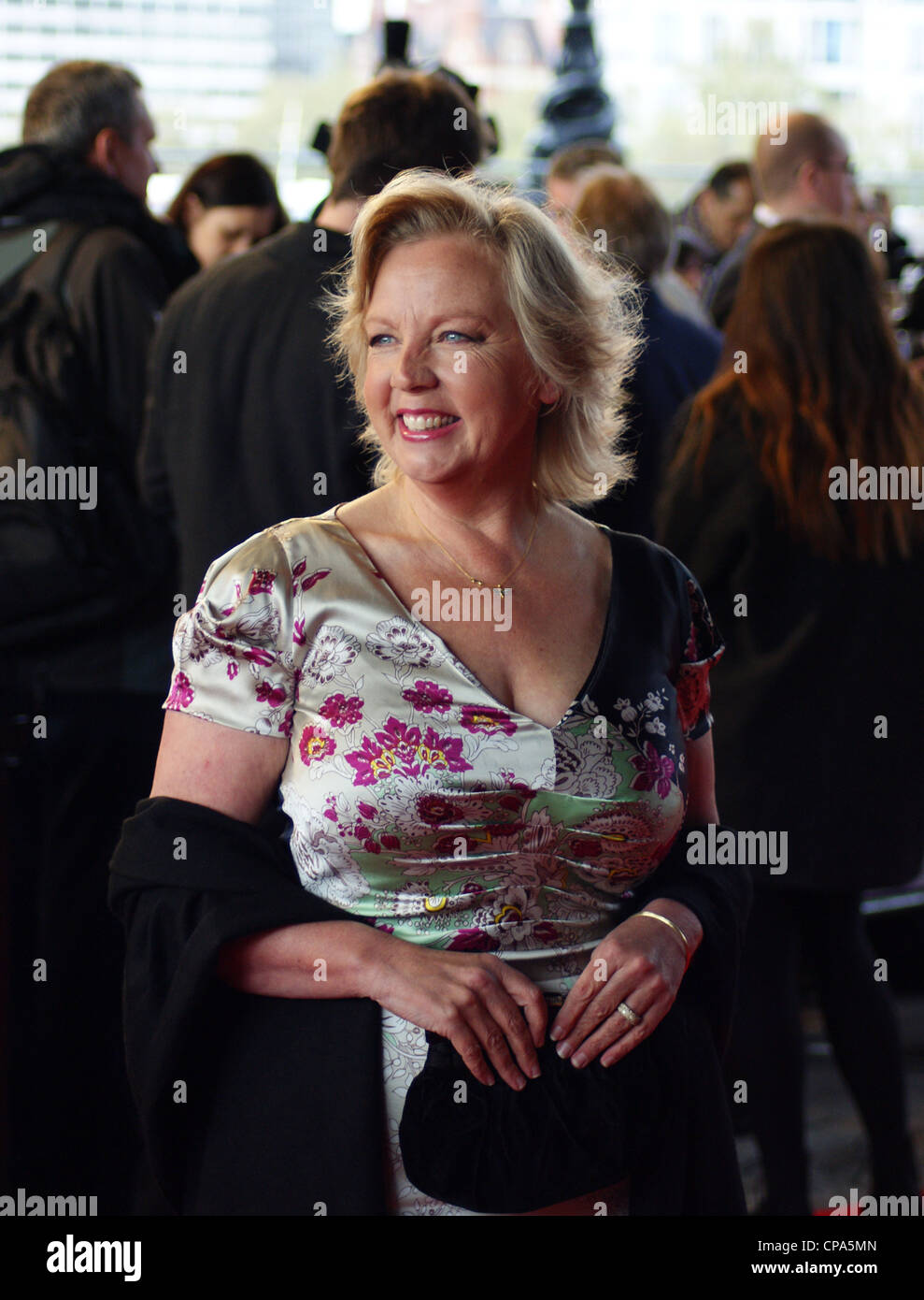 Deborah Meaden attends the UK Premiere of African Cats at the BFI ...