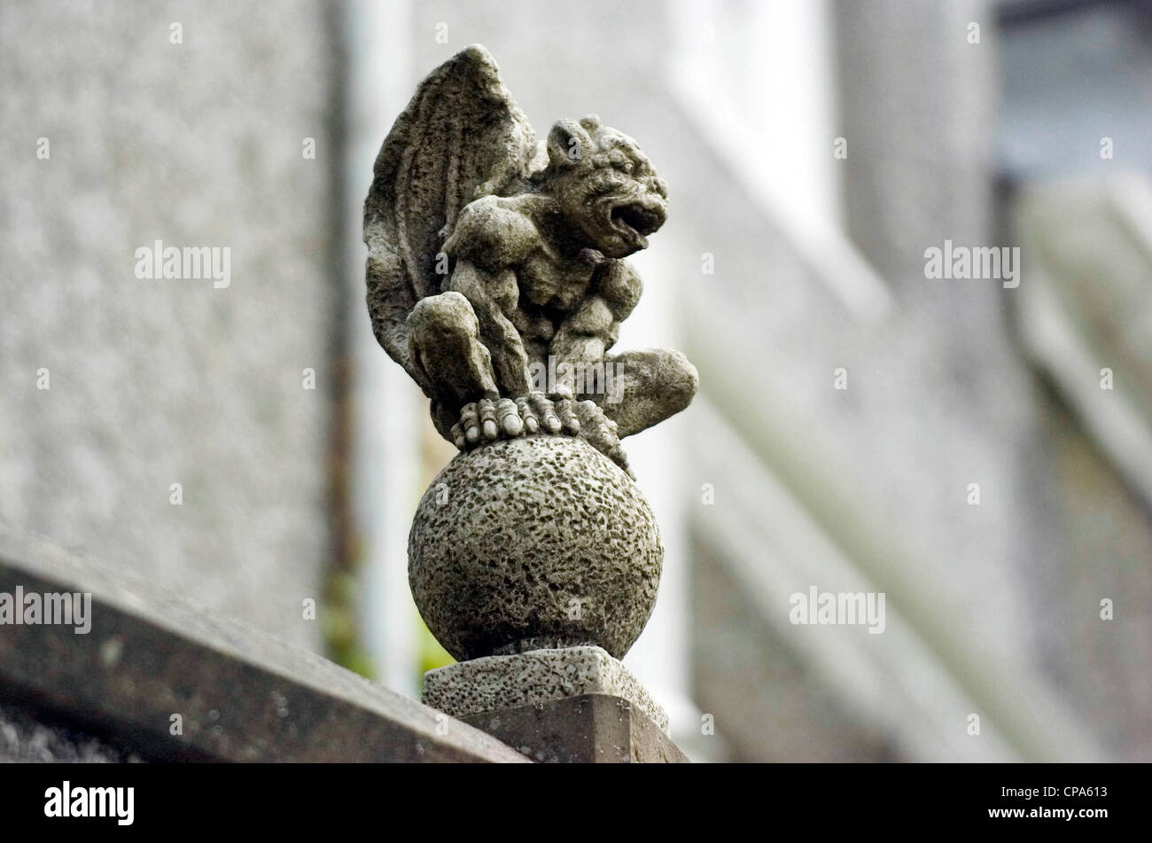 Plas cilybebyll french style mansion hi-res stock photography and ...