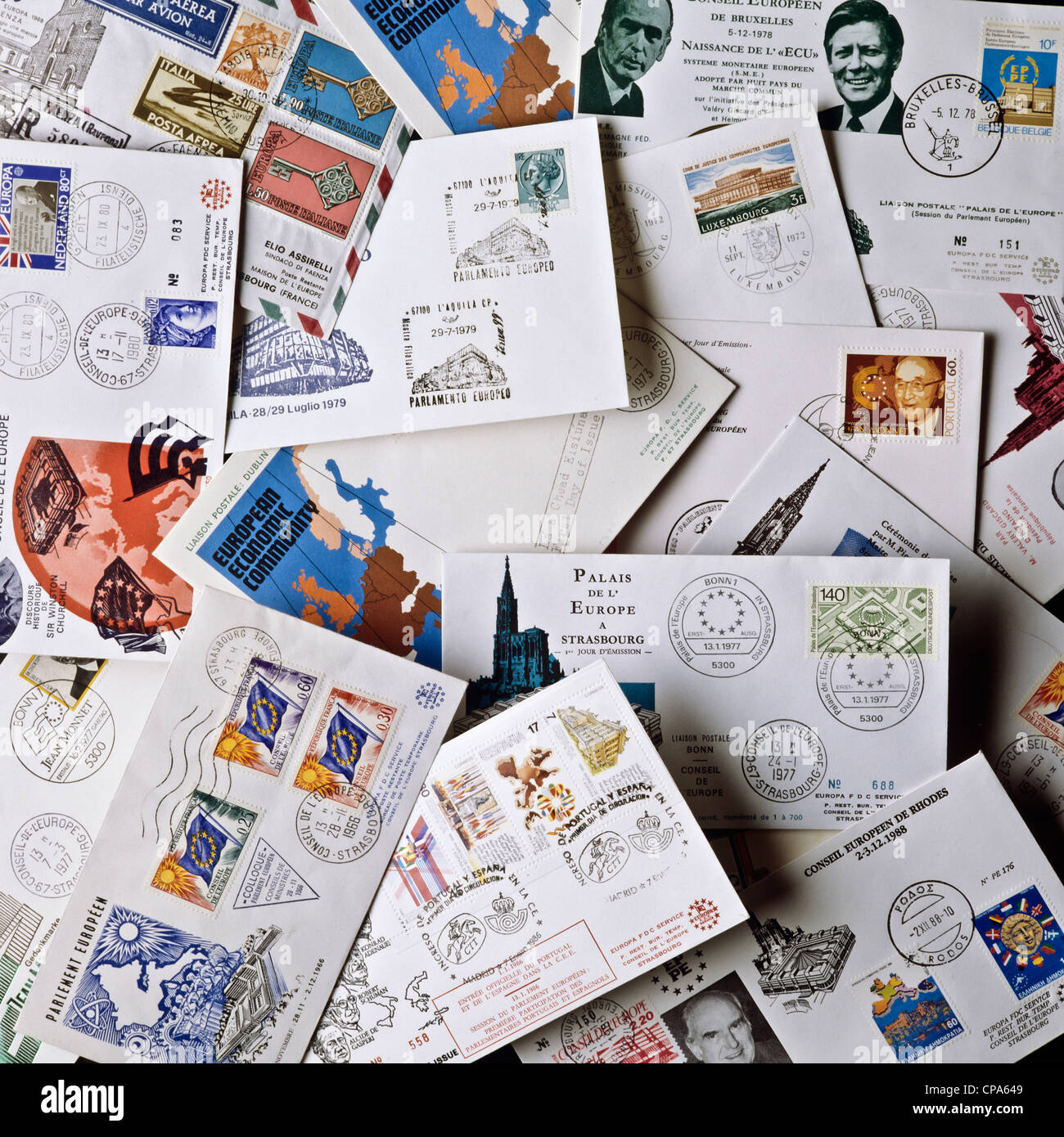 First day covers hi-res stock photography and images - Alamy