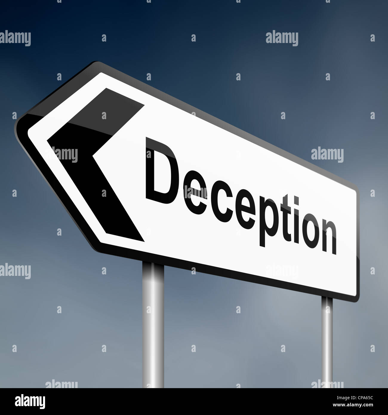 Deceive deception concept conceptual hi-res stock photography and ...