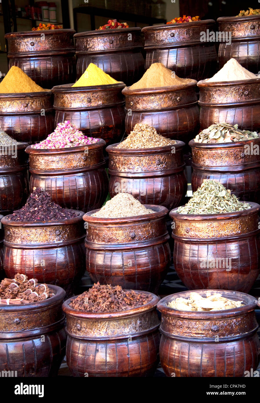 Spices in Marrakech Market Stock Photo - Alamy