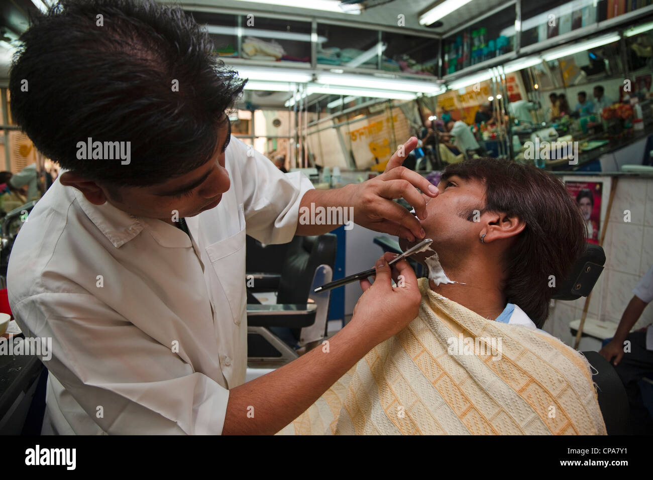 Barber of the souk hi-res stock photography and images - Alamy