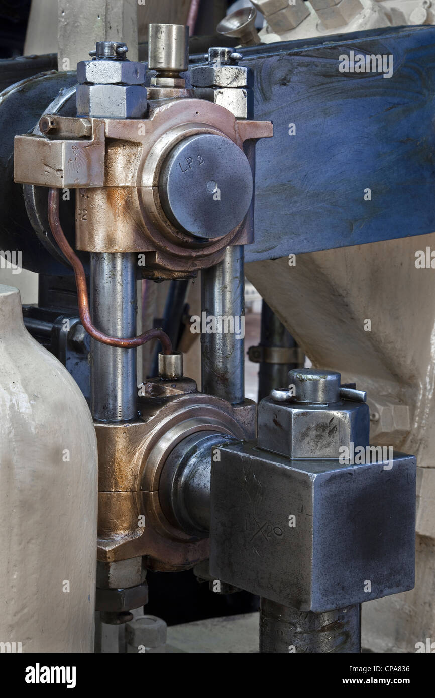 Detail from a heavy duty engine Stock Photo - Alamy