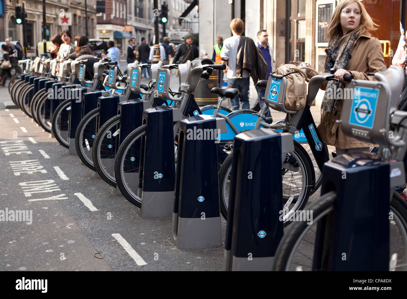 Boris bike hi-res stock photography and images - Alamy