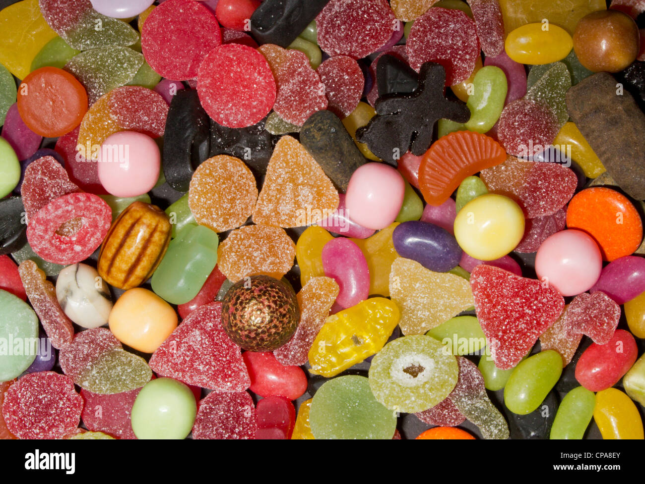 mix of candy Stock Photo - Alamy