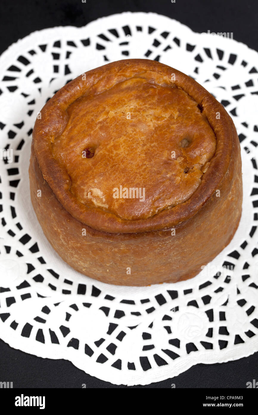 Melton Mowbray Pork Pie Stock Photo - Alamy