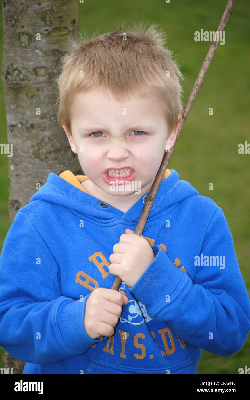 angry little boy Stock Photo - Alamy