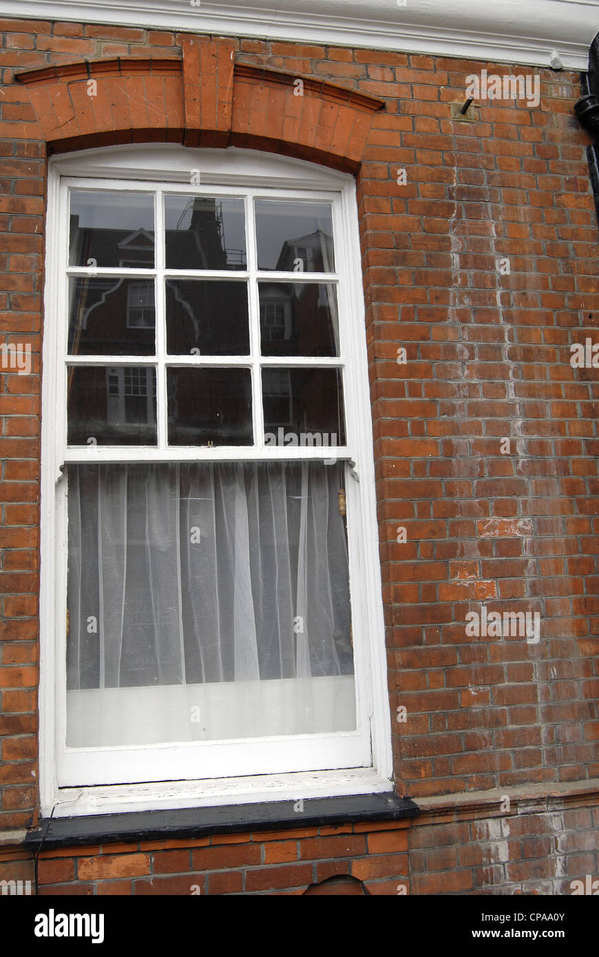 London Old Windows Stock Photo - Alamy