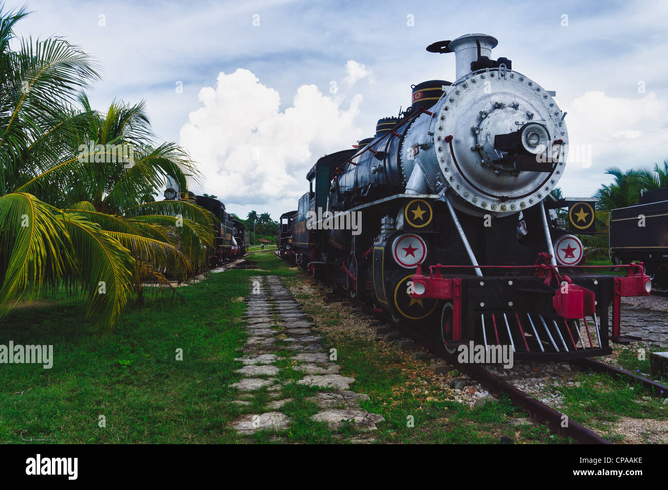 Tourist sugar train, Santa Clara, Cuba Stock Photo - Alamy
