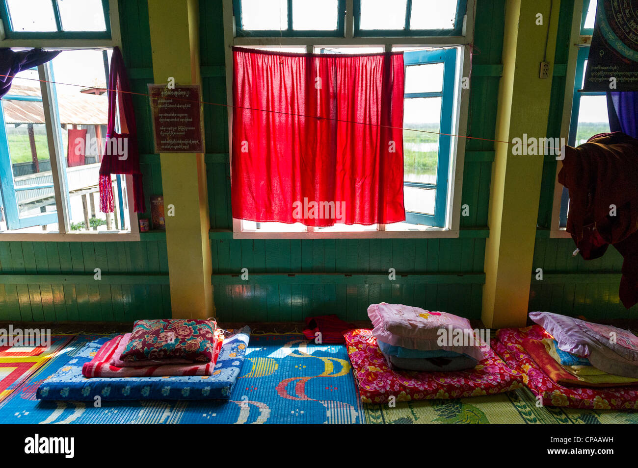 Nga Phe Chaung monastery, also known as the Jumping Cat Monastery ...