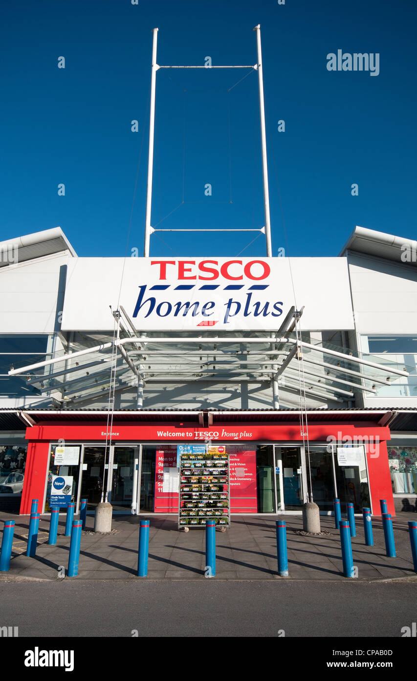 Tesco home plus store at the WestQuay shopping centre, Southampton ...