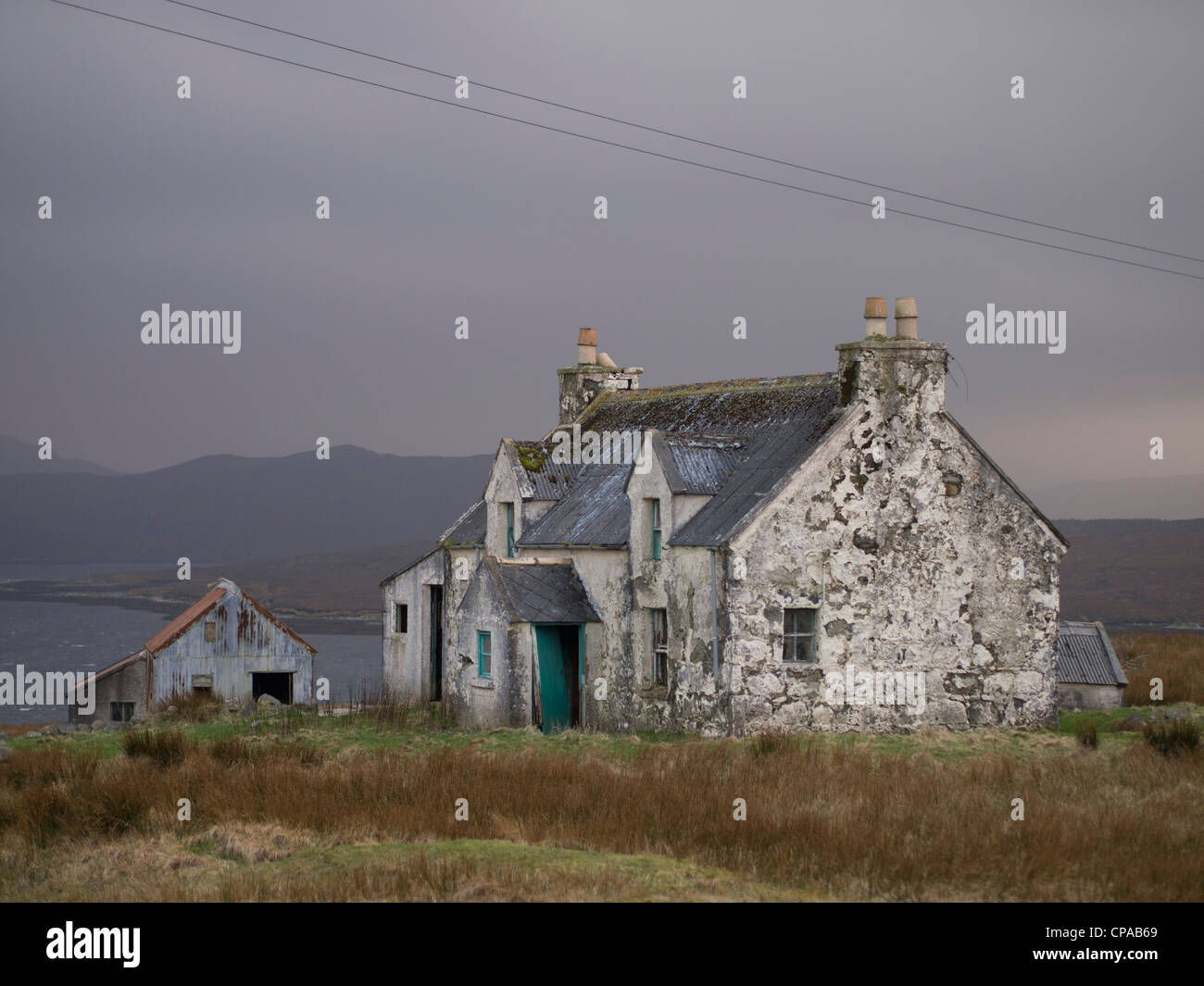 Abandoned Croft House, Isle of Lewis, Scotland Stock Photo - Alamy
