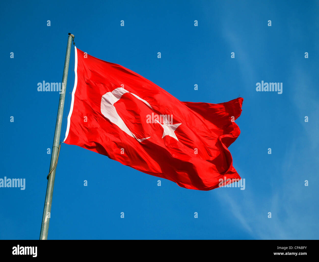 Turkish national flag hi-res stock photography and images - Alamy
