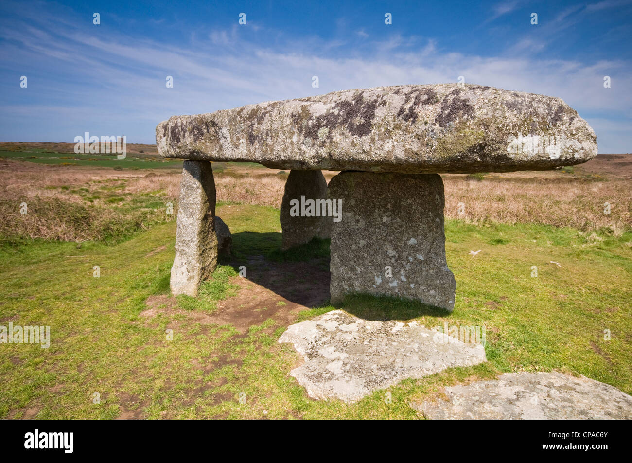 Lanyon Quoit in Cornwall, England, UK Stock Photo - Alamy