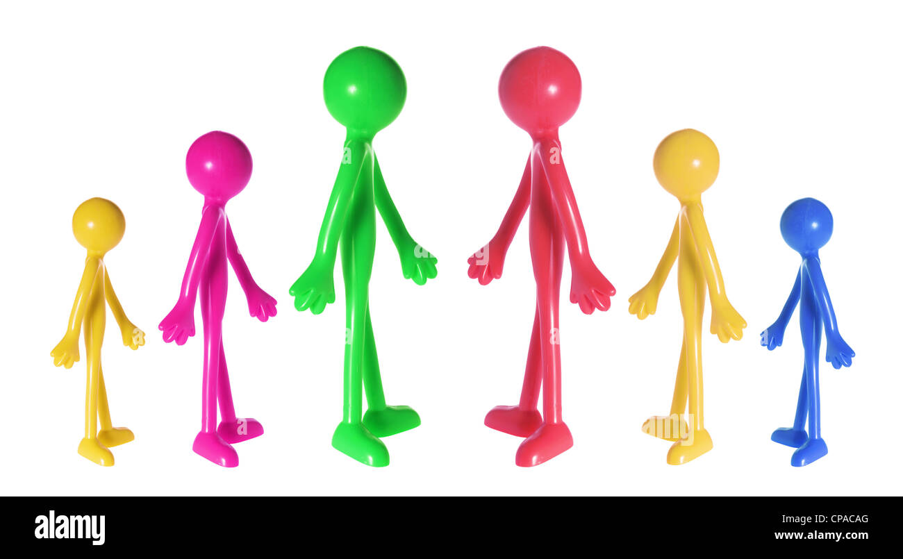Miniature Rubber Figures Stock Photo - Alamy