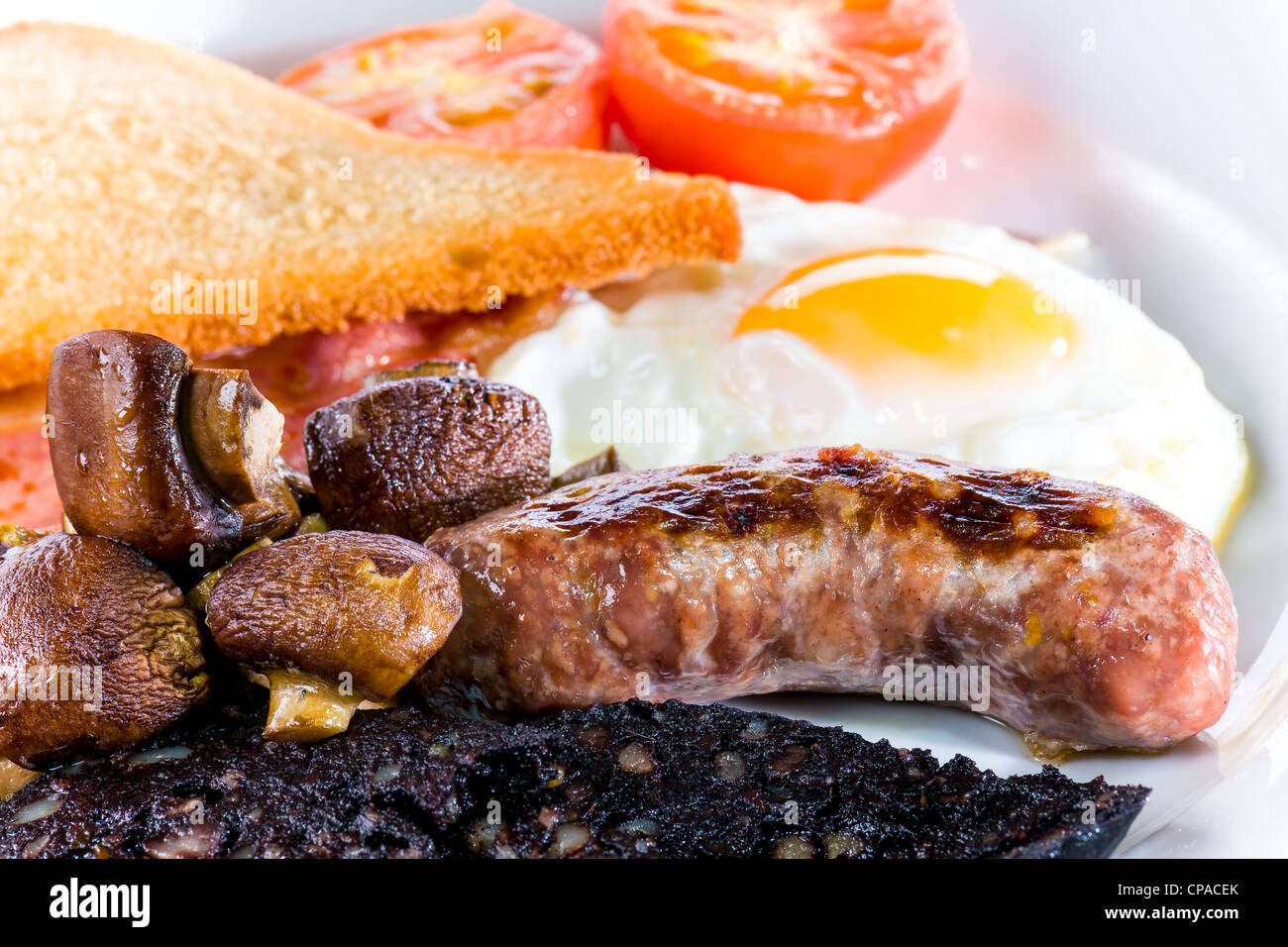 Full English Breakfast Stock Photo - Alamy