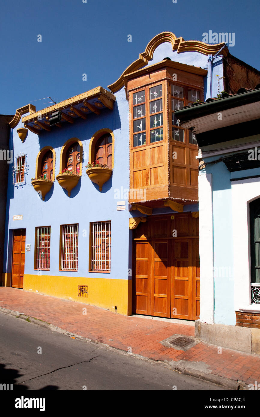 Bogota centro old district Stock Photo - Alamy