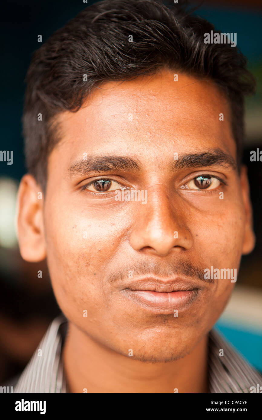 Portrait of Indian Man in Jharia, Dhanbad, Jharkhand, India Stock Photo ...