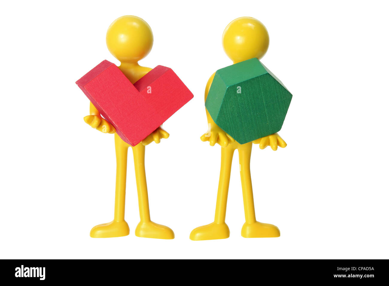 Wooden figures cutout hi-res stock photography and images - Alamy