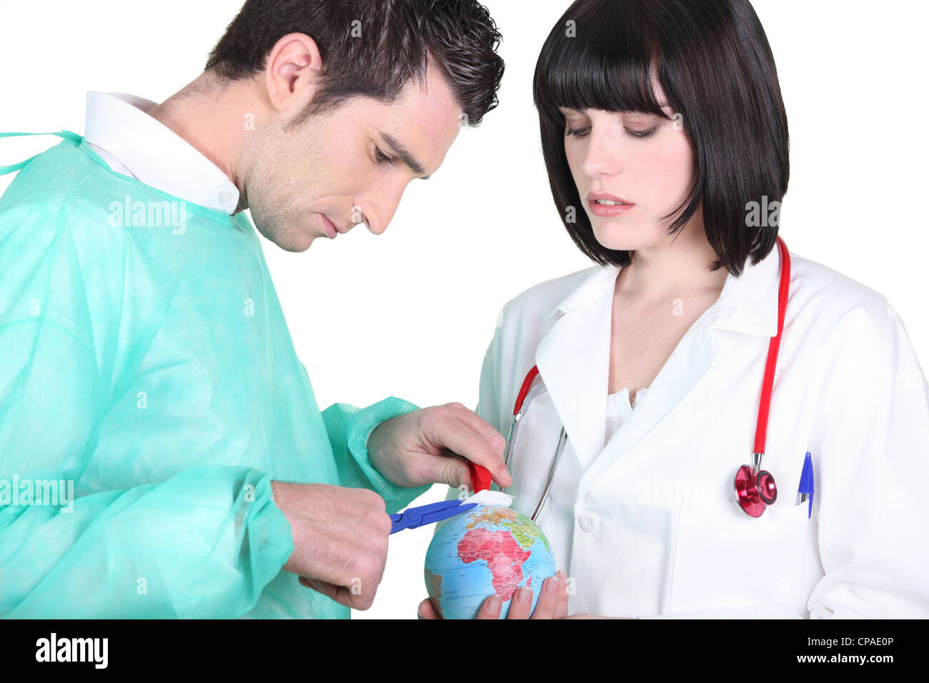 Doctor save the planet hi-res stock photography and images - Alamy