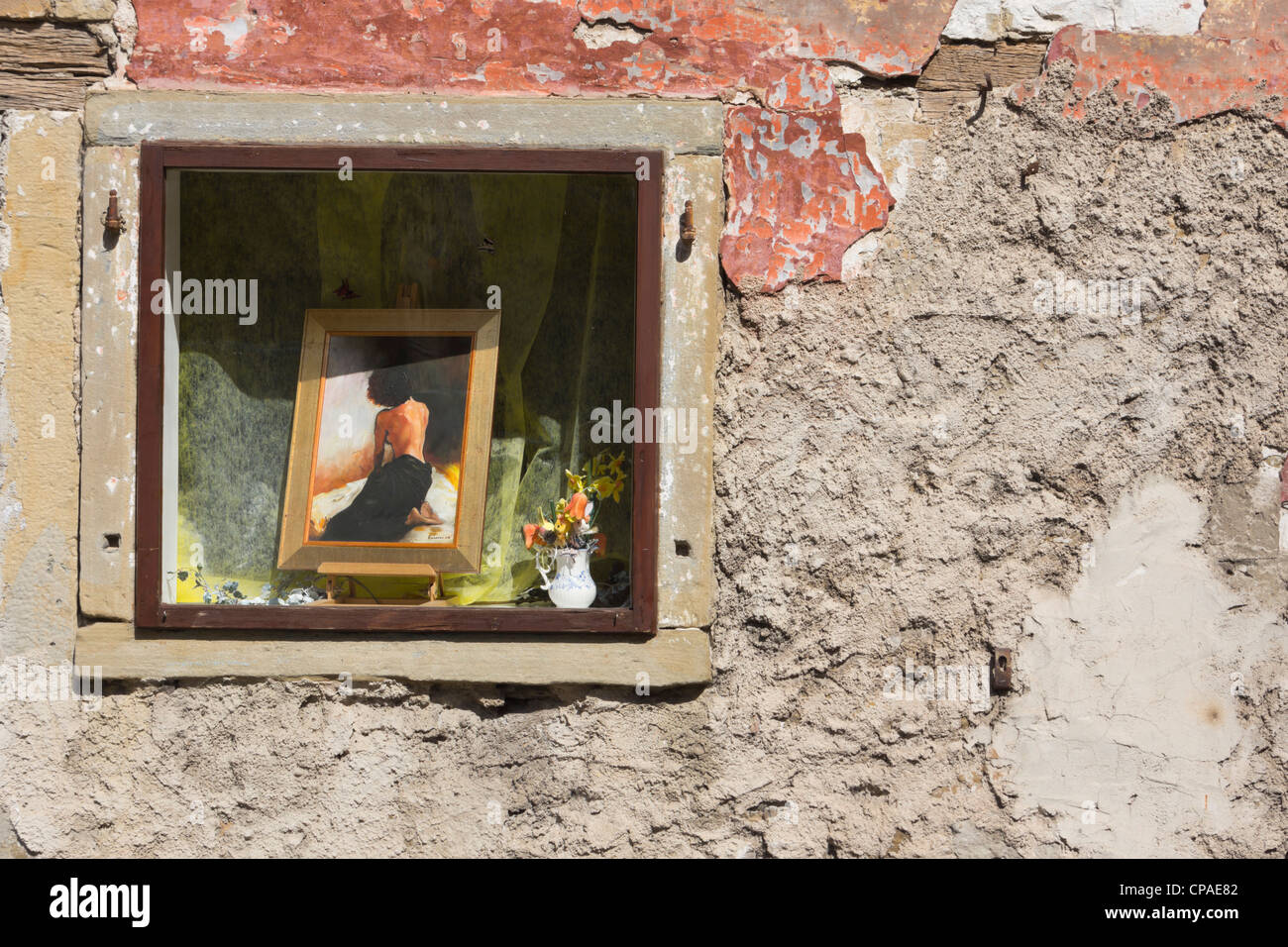 Koper, Slovenia - old building detail Stock Photo - Alamy