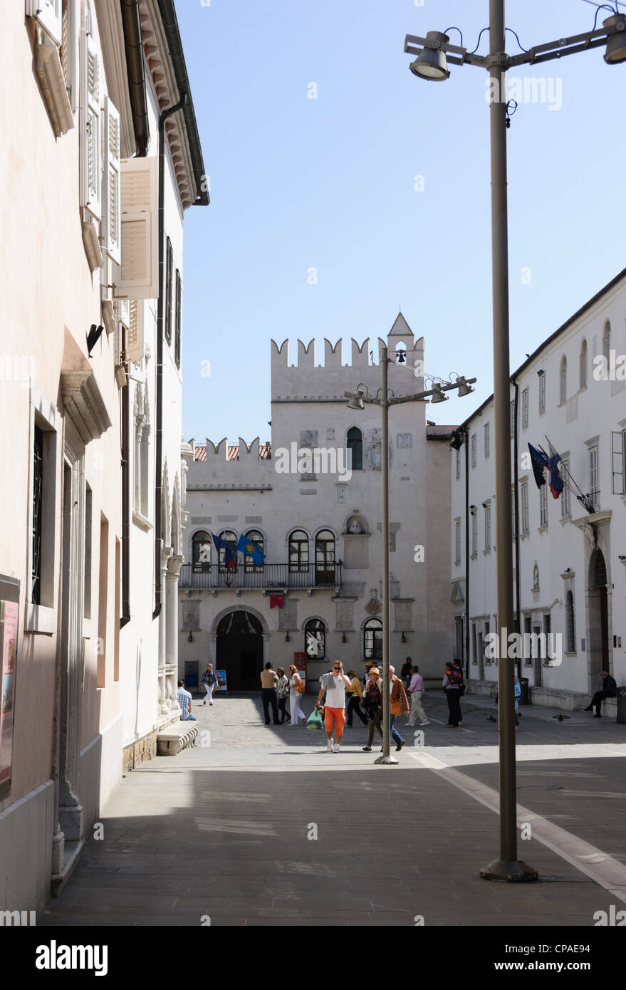 Koper, Slovenia - streets in the city centre Stock Photo - Alamy