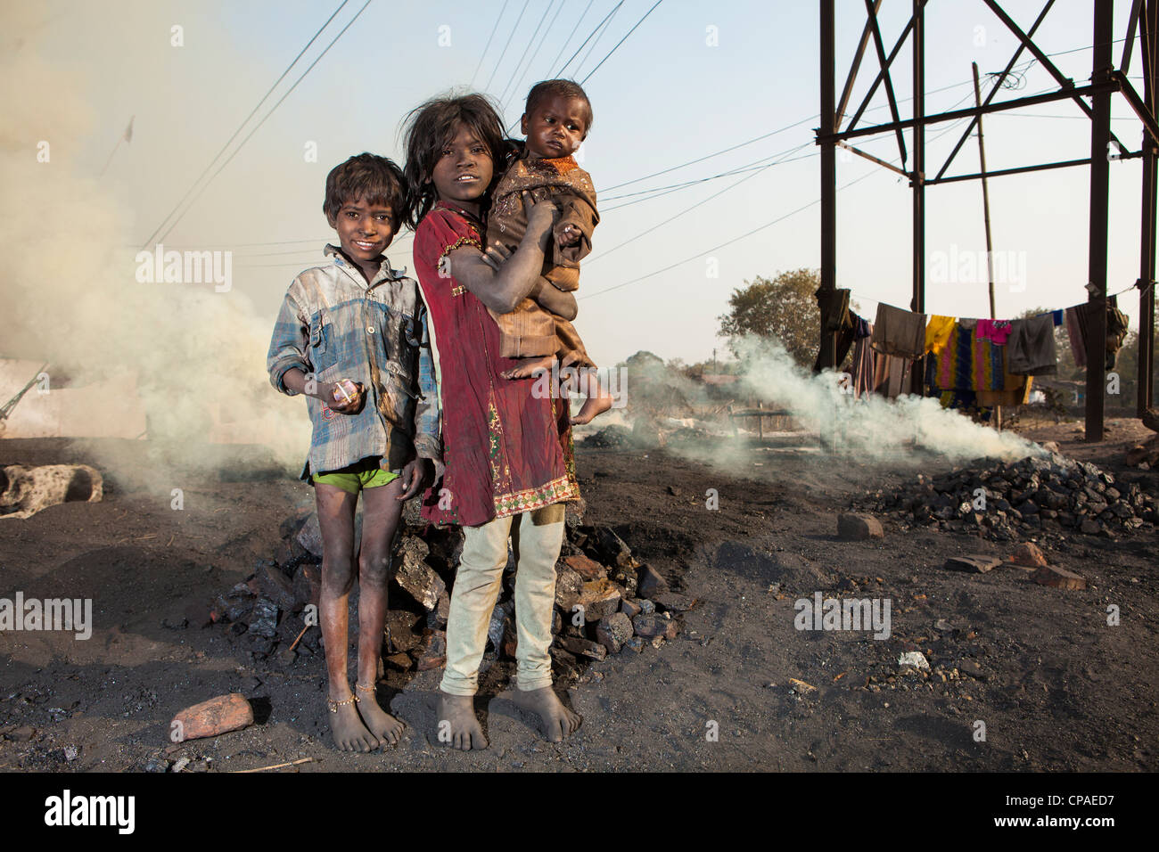 Jharia coal field jharia hi-res stock photography and images - Alamy