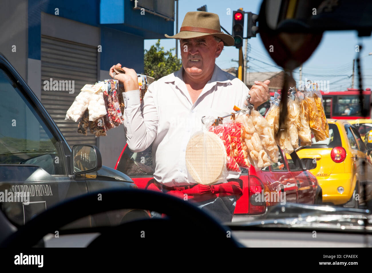 Street vendor traffic america hi-res stock photography and images - Alamy