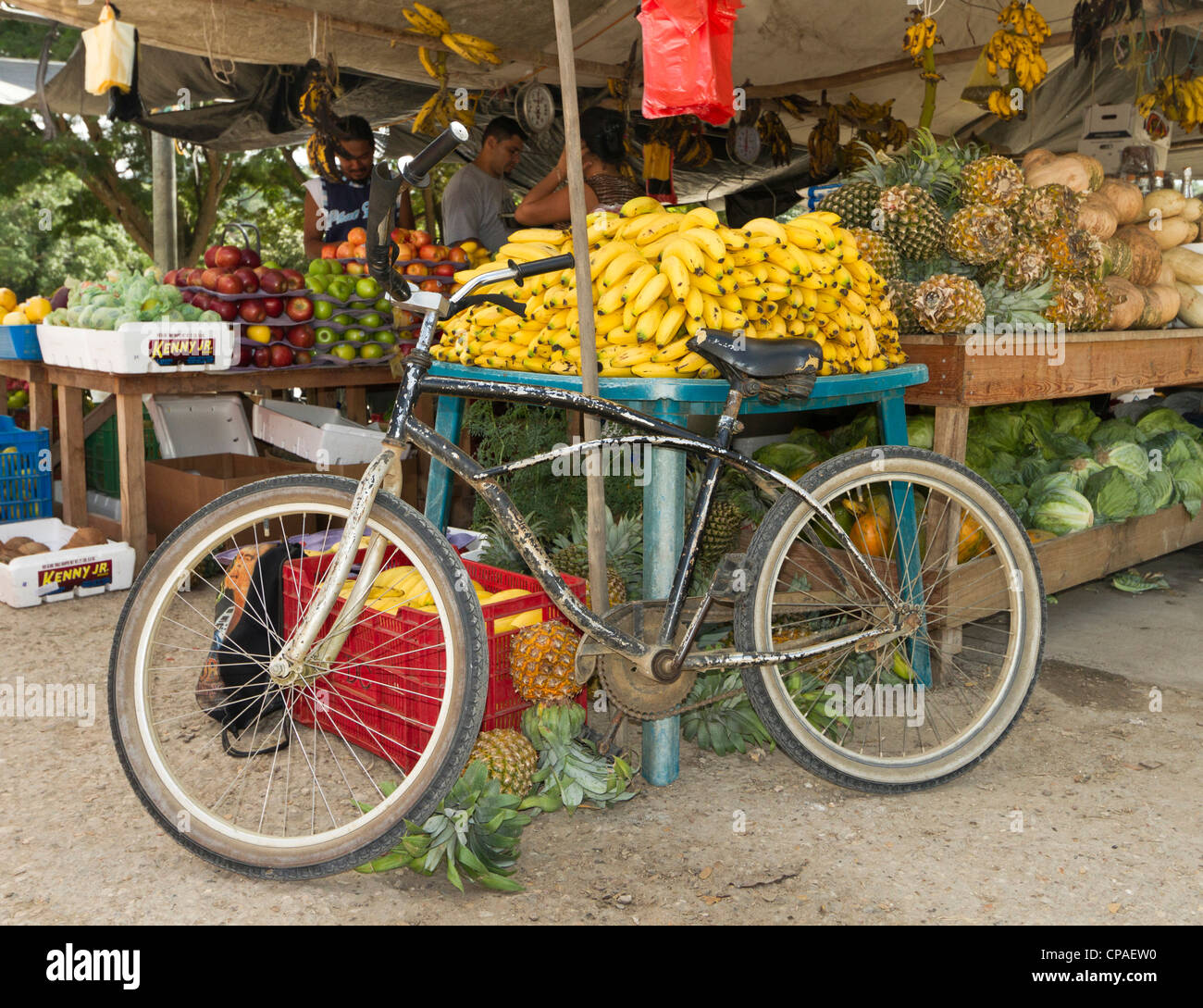Belize market hi-res stock photography and images - Alamy