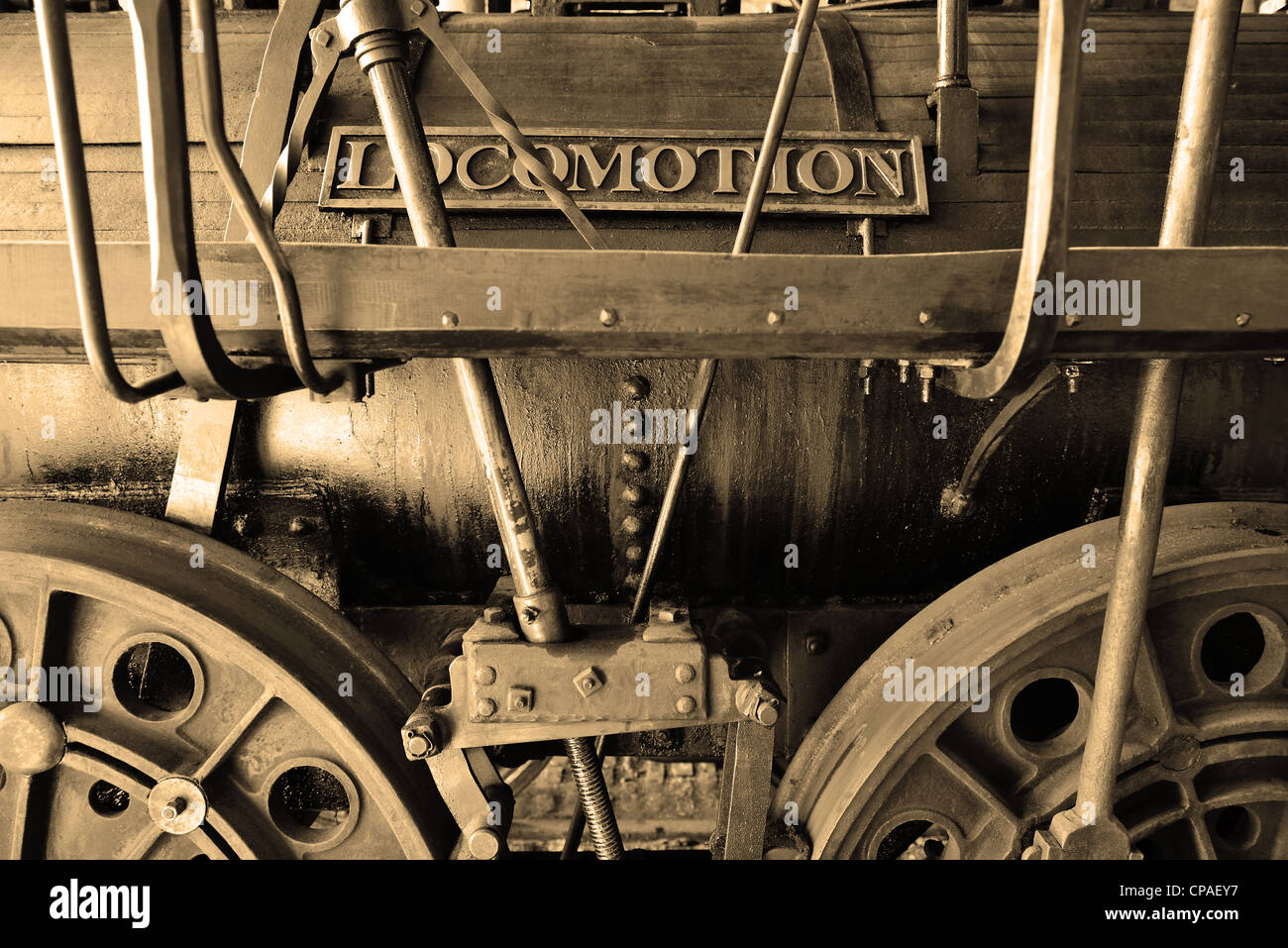 George Stephenson's Locomotion No. 1 Stock Photo - Alamy