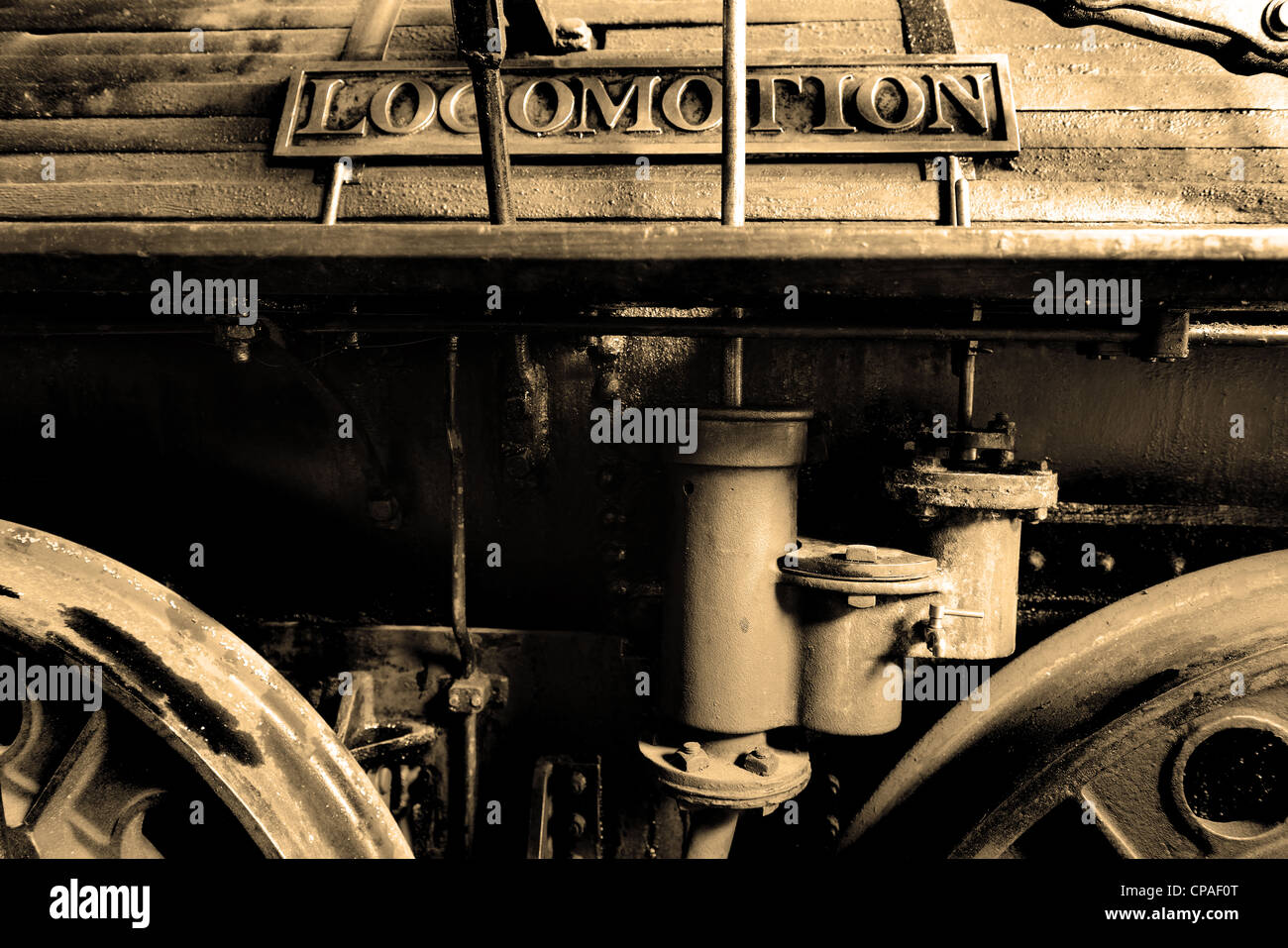 George Stephenson's Locomotion No. 1 Stock Photo - Alamy